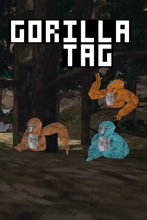 Gorilla Tag (video game, virtual reality, 3D platformer, parkour, first ...