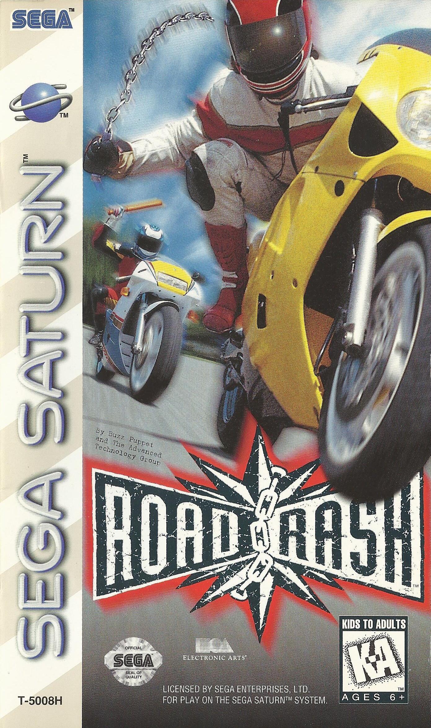 Road Rash (video game, Saturn, 1996) reviews & ratings - Glitchwave ...
