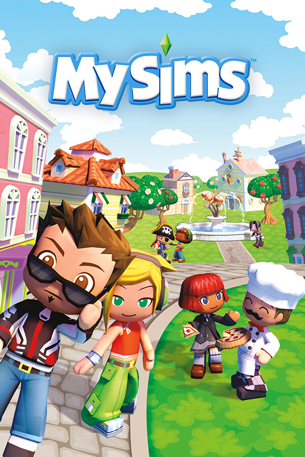 MySims (video game, social simulation, slice of life, city-building ...