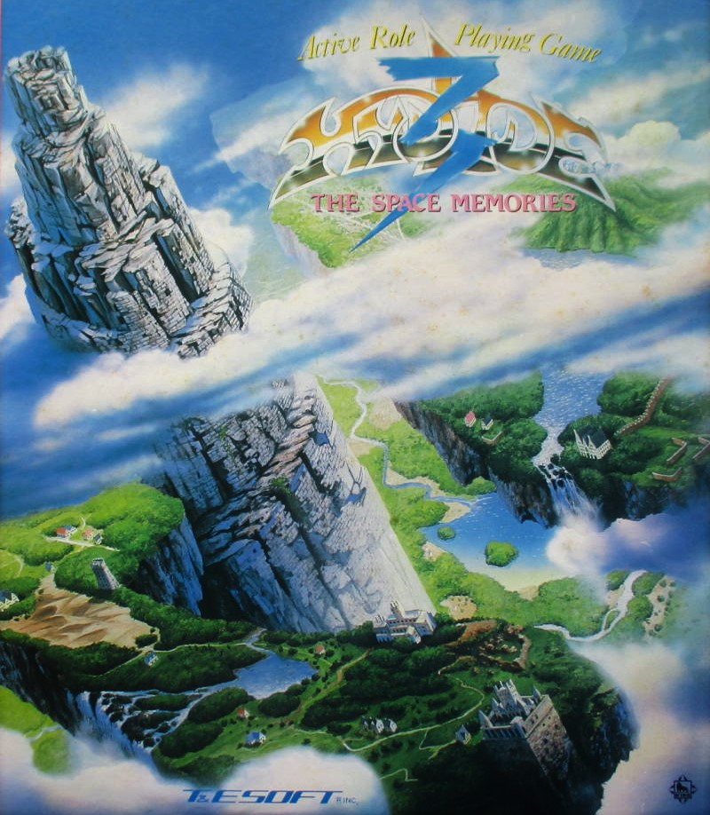 Hydlide 3: The Space Memories (video game, action RPG, high fantasy ...