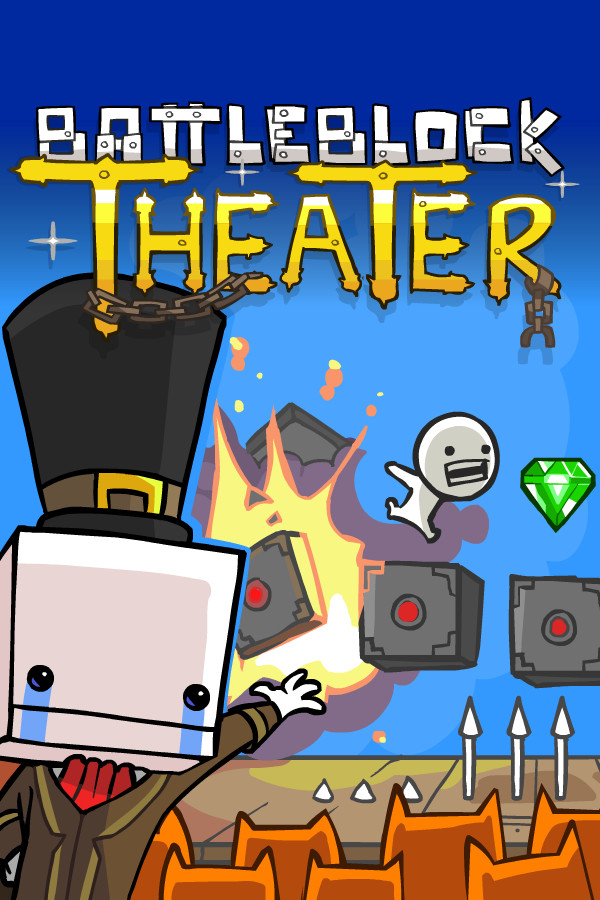 BattleBlock Theater (video game, 2D platformer, comedy, fantasy ...