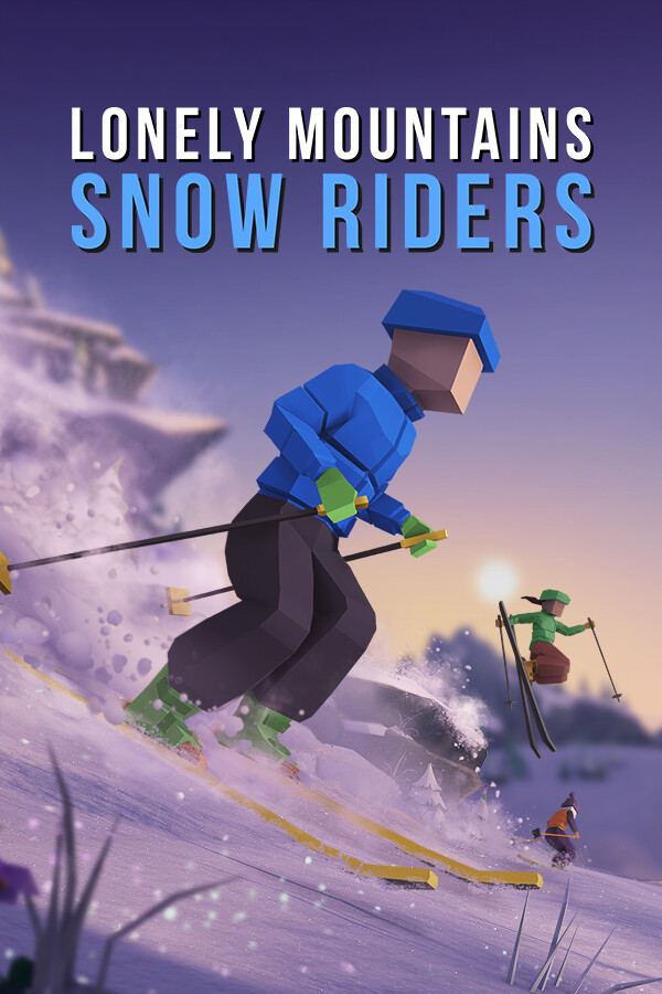 Lonely Mountains: Snow Riders (video game, racing, skiing, third-person ...