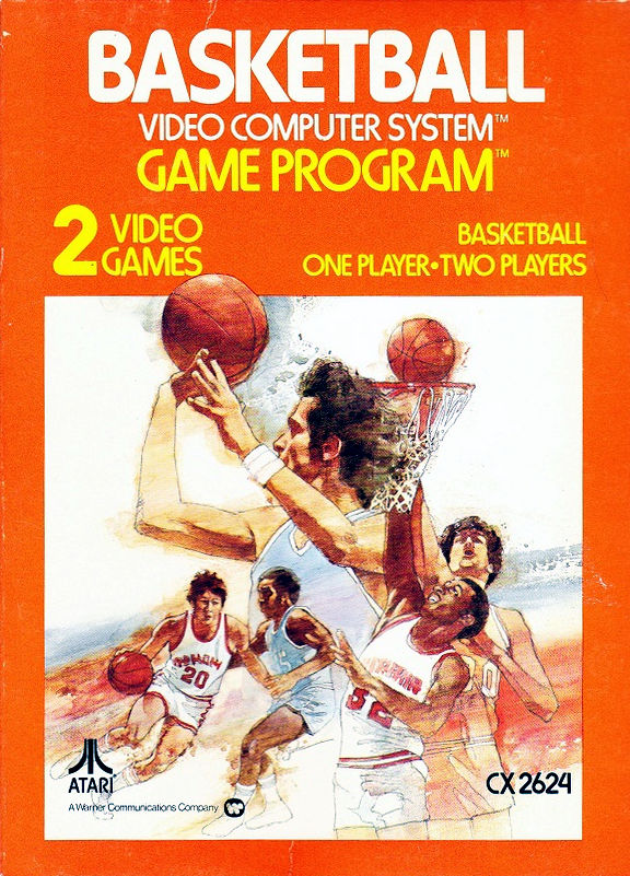 Basketball (video game, basketball, fixed screen, pixel art, side view ...