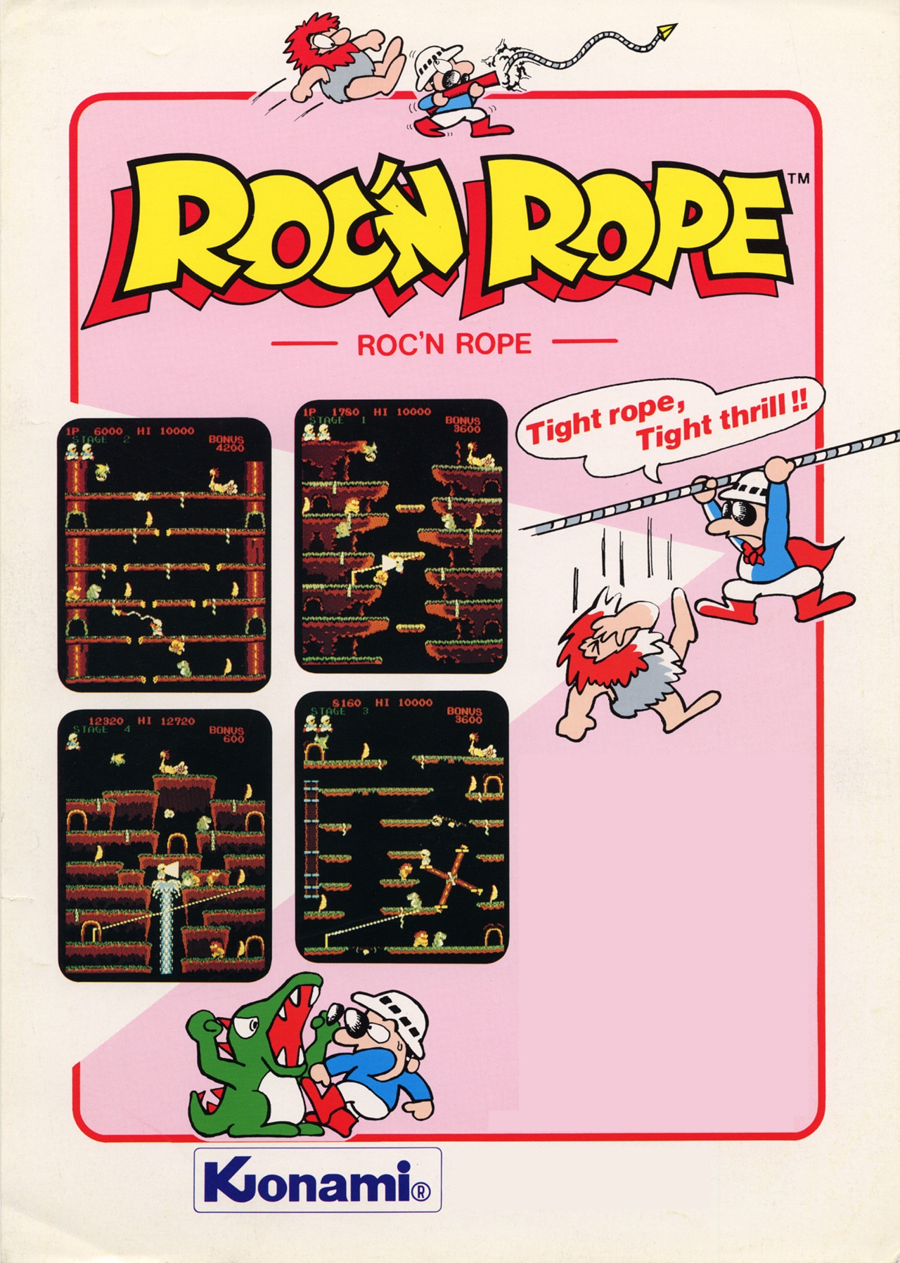 Roc'n Rope (video game, vertical platformer) reviews & ratings ...