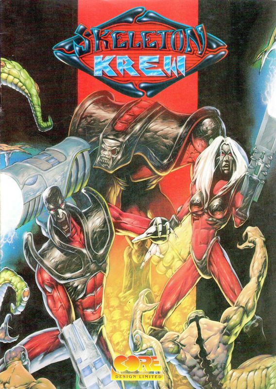 Skeleton Krew (video game, multidirectional shooter, science fiction ...