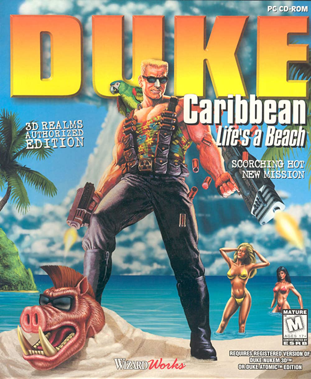 Duke Caribbean: Life's a Beach (video game, alien, retro FPS) reviews ...