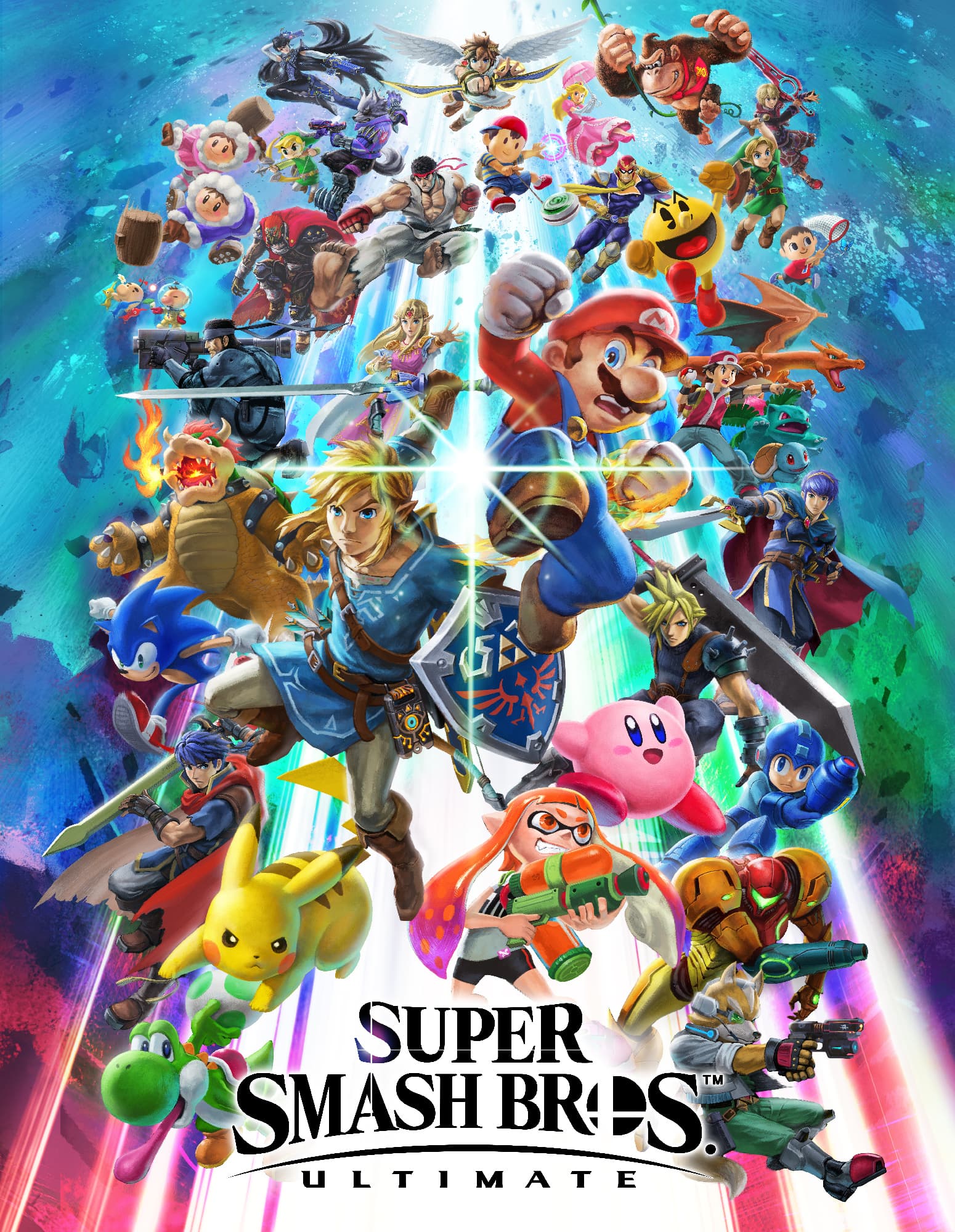 Super Smash Bros. Ultimate (video game, platform fighting, fantasy ...