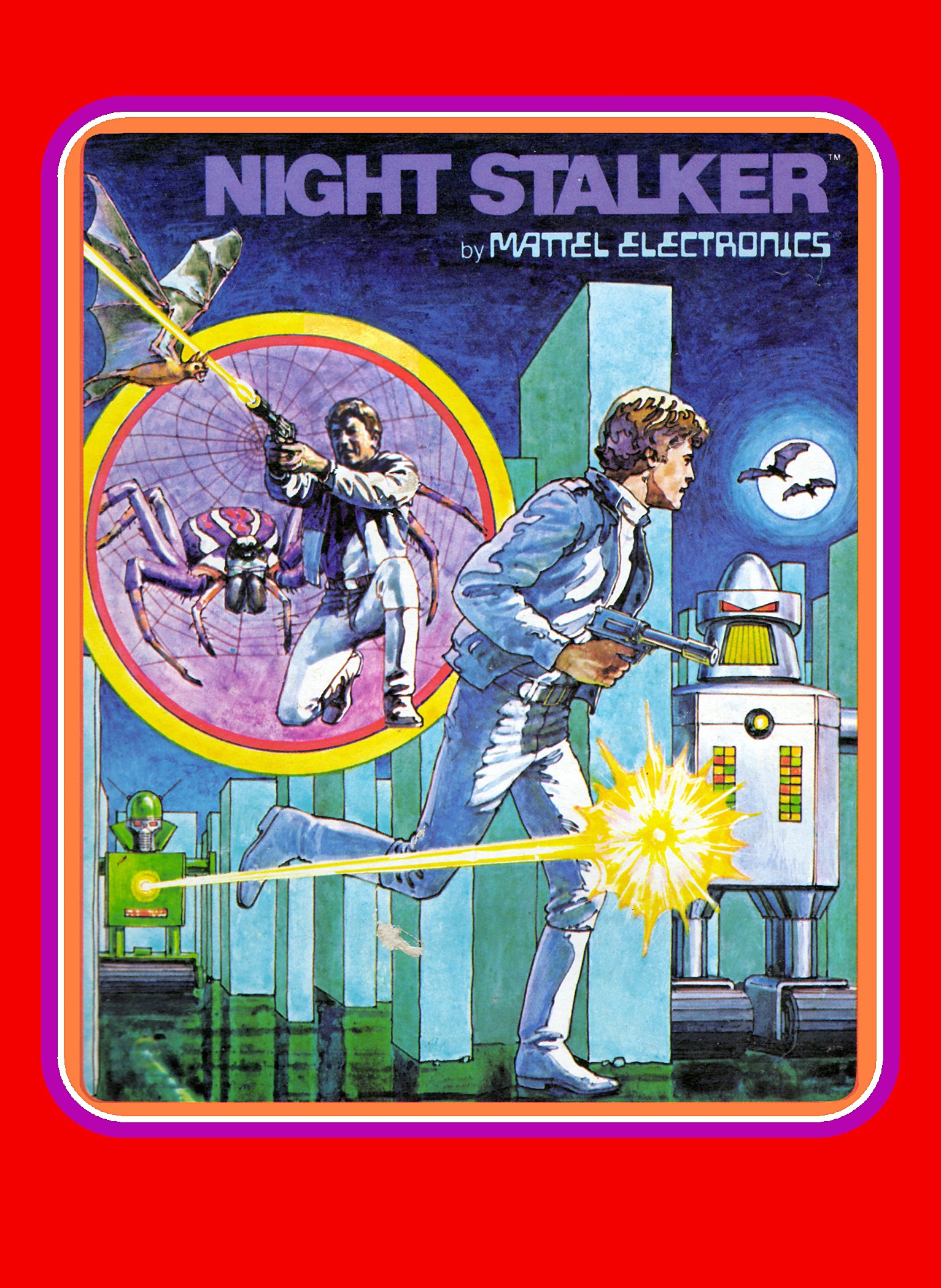 Night Stalker (video game, science fiction, multidirectional shooter ...