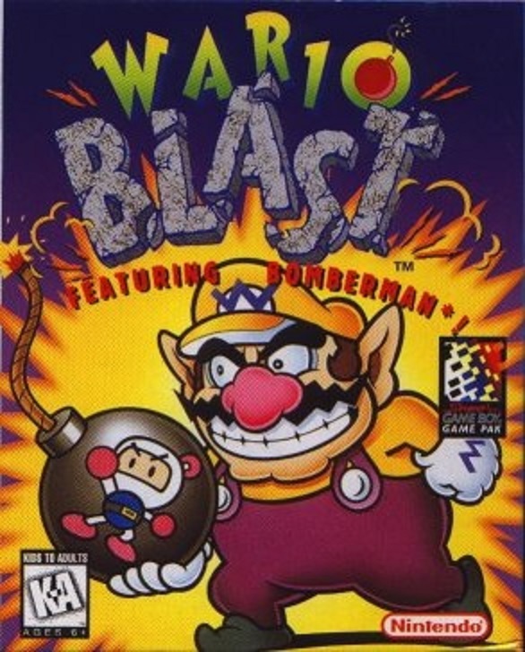 Wario Blast: Featuring Bomberman! (video game, maze, action ...