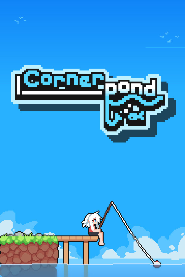 Cornerpond (video game, fishing, character customization, side view ...