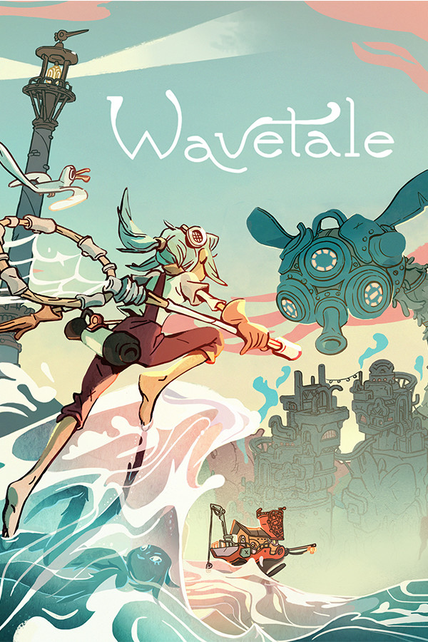 Wavetale (video game, action-adventure, fantasy, 3D platformer, third ...