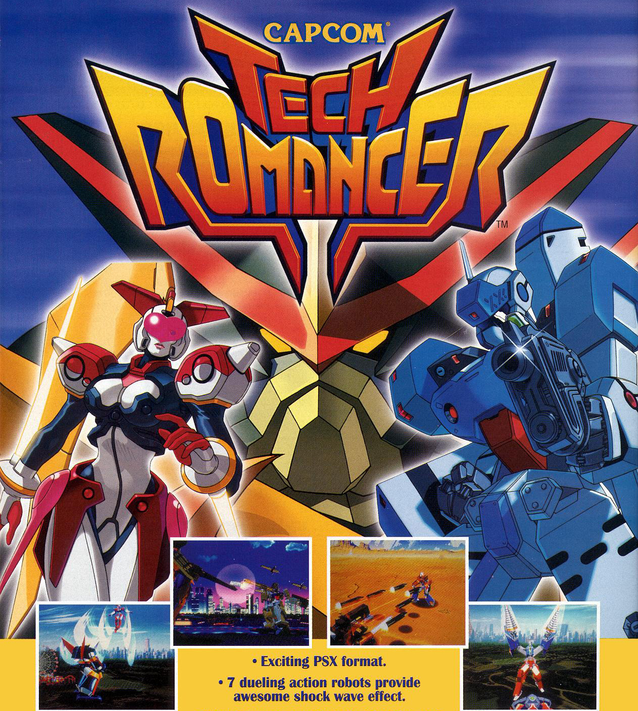 Tech Romancer (video game, mecha, 3D fighting) reviews & ratings ...