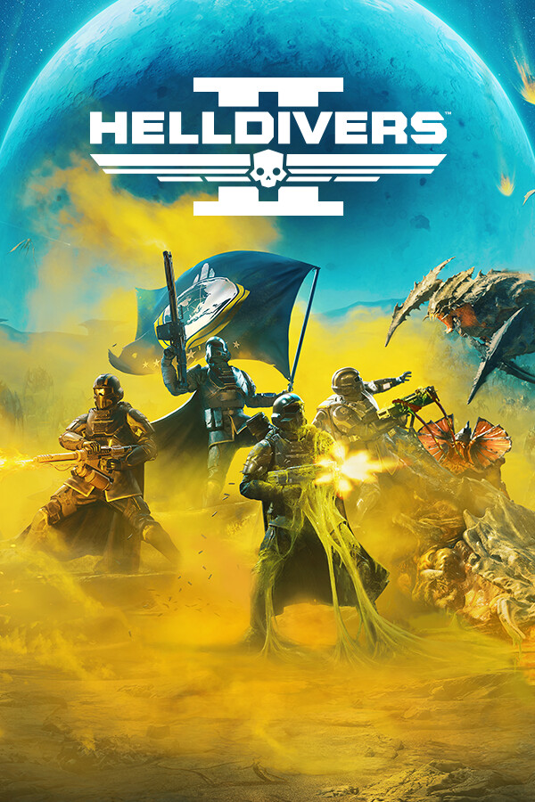 Helldivers 2 (video game, horde shooter, third-person shooter, alien ...