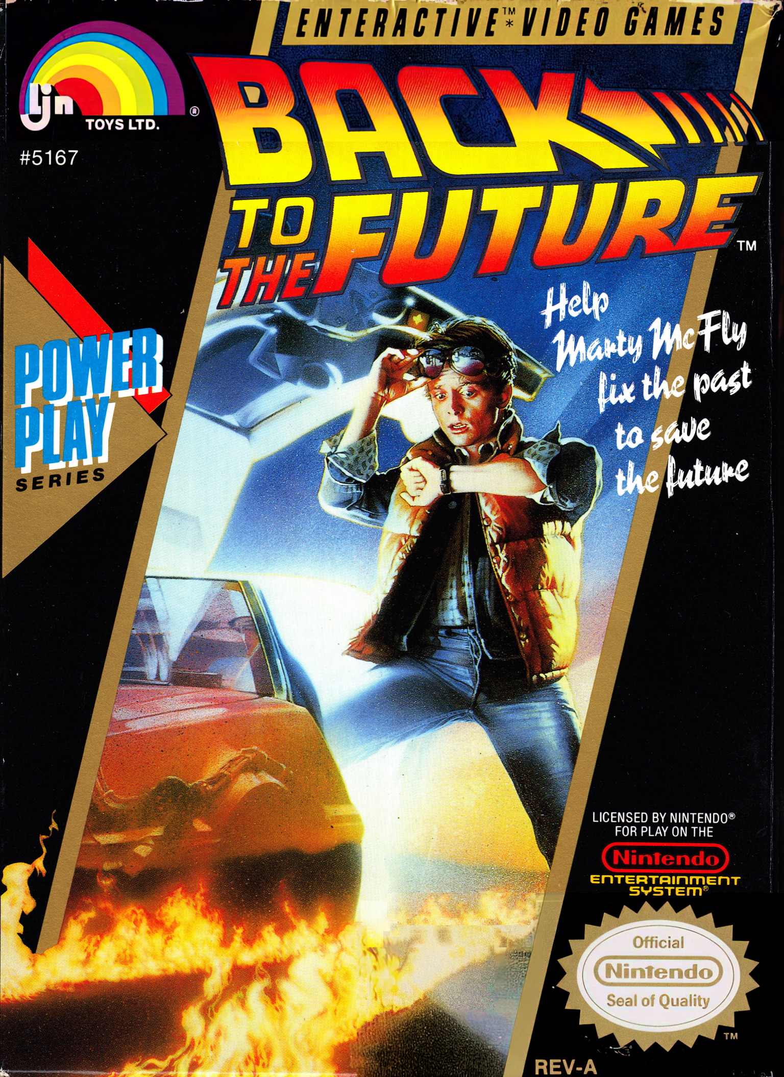 Back to the Future (video game, time travel, action, vertical scroller ...