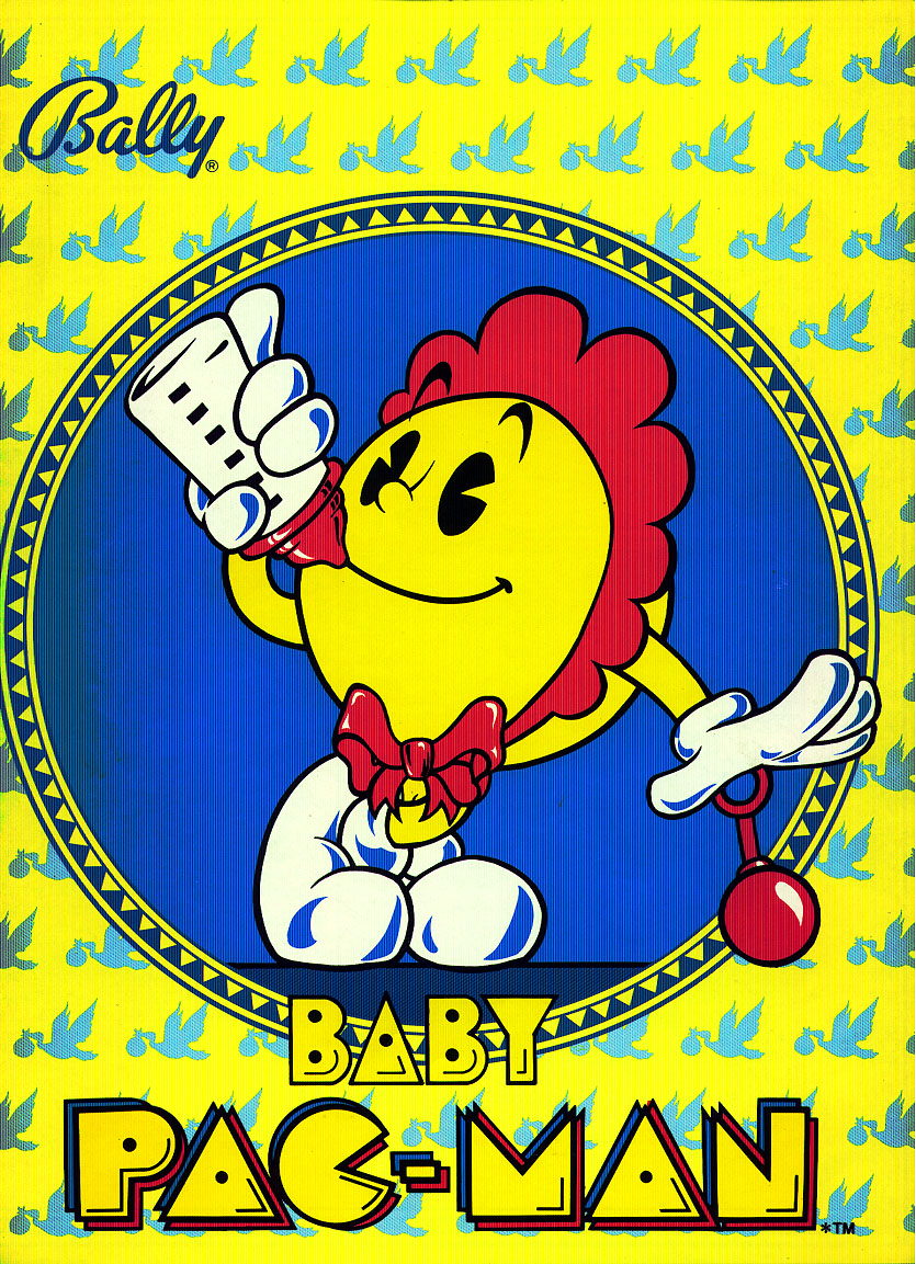 Baby Pac-Man (video game, pinball, maze chase) reviews & ratings ...