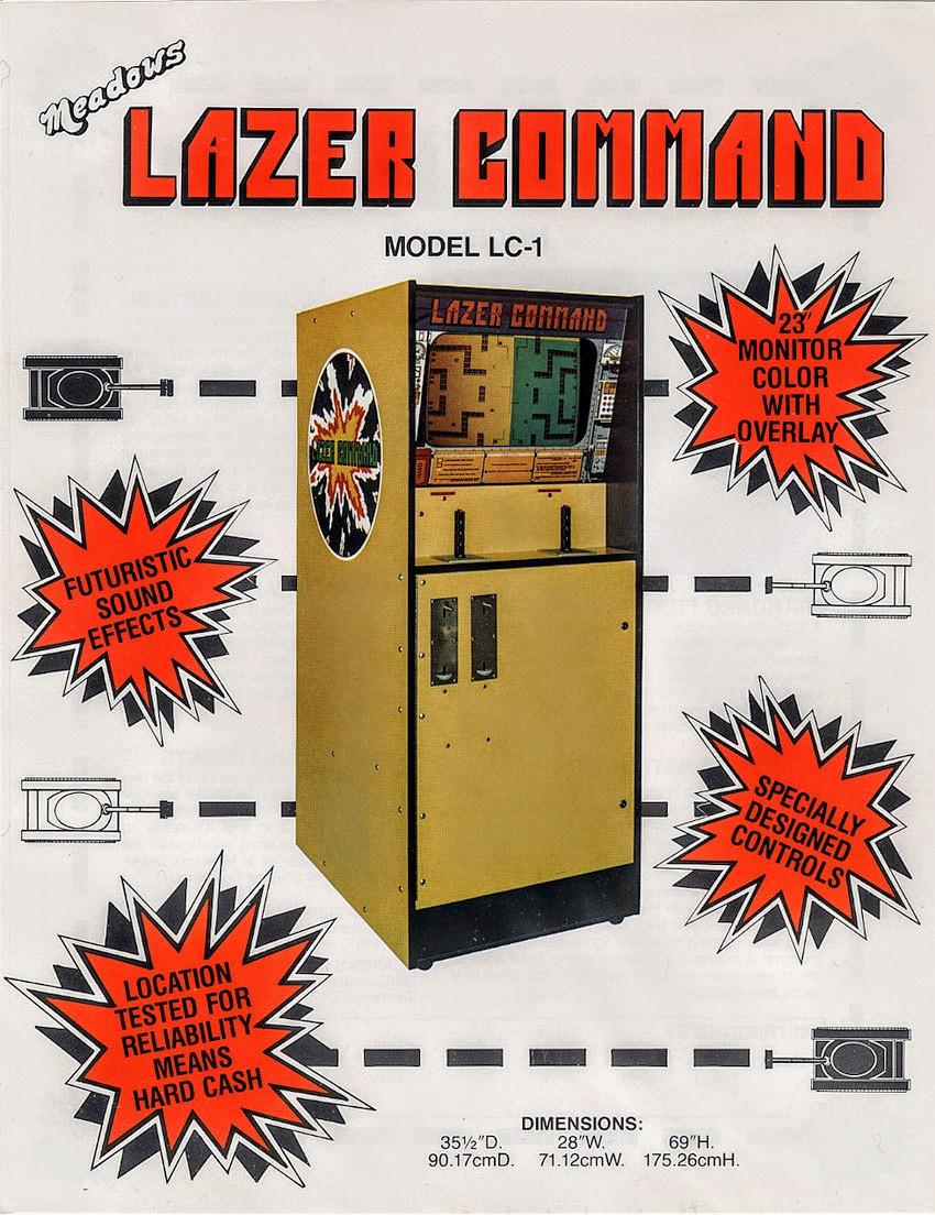 Lazer Command (video game, multidirectional shooter, war, maze) reviews ...