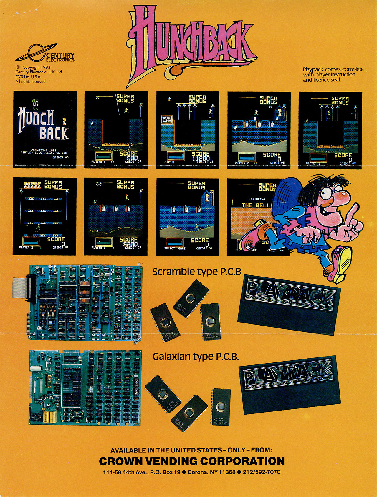 Hunchback (video game, 2D platformer) reviews & ratings - Glitchwave ...