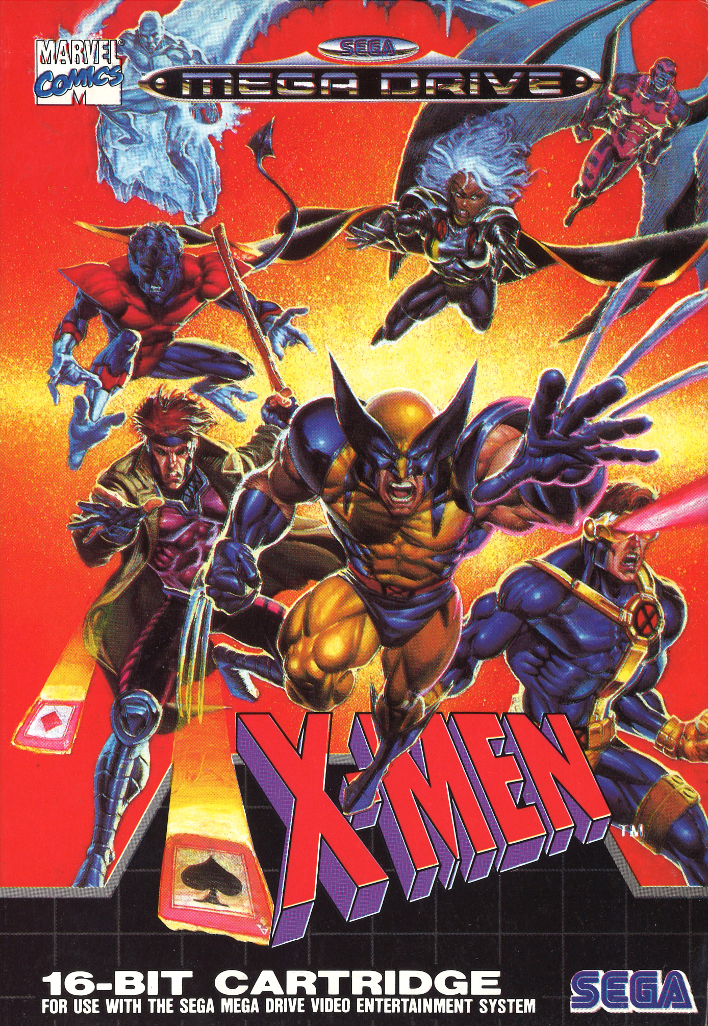 X-Men (video game, Mega Drive/Genesis, 1993) reviews & ratings ...