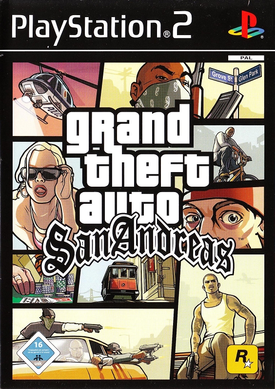 Grand Theft Auto: San Andreas (video game, PS2, 2004) reviews & ratings ...