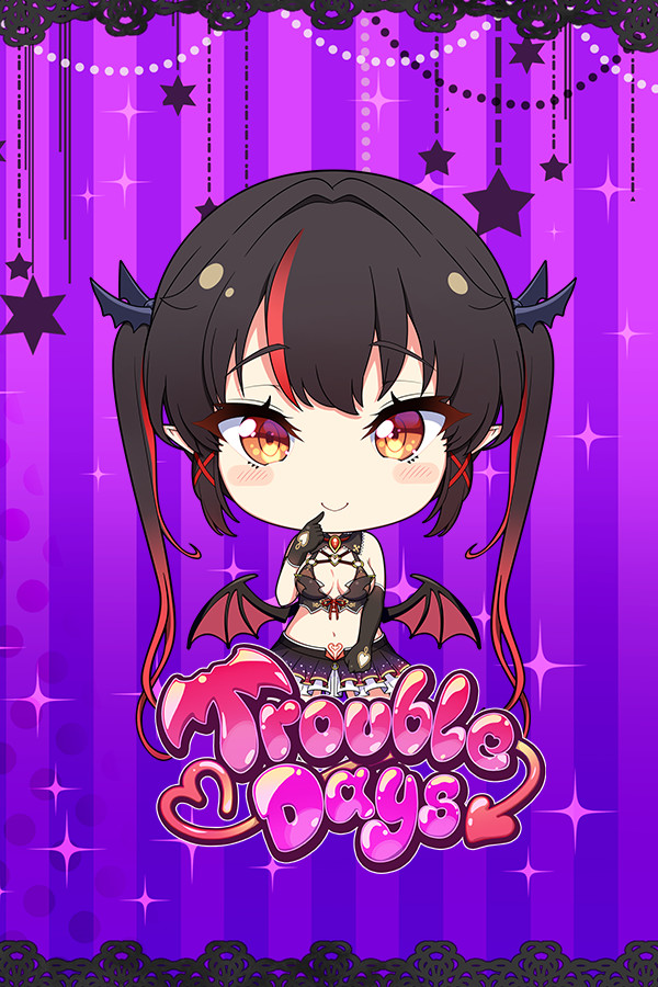 TroubleDays (video game, visual novel, adult, comedy, anime art, voice ...