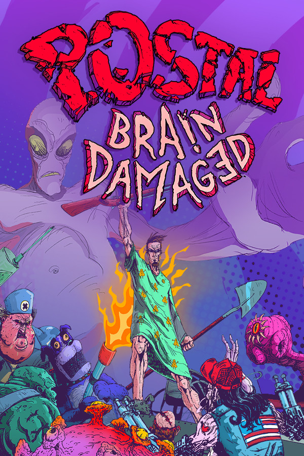 Postal: Brain Damaged (video game, retro FPS, absurdist comedy, satire ...