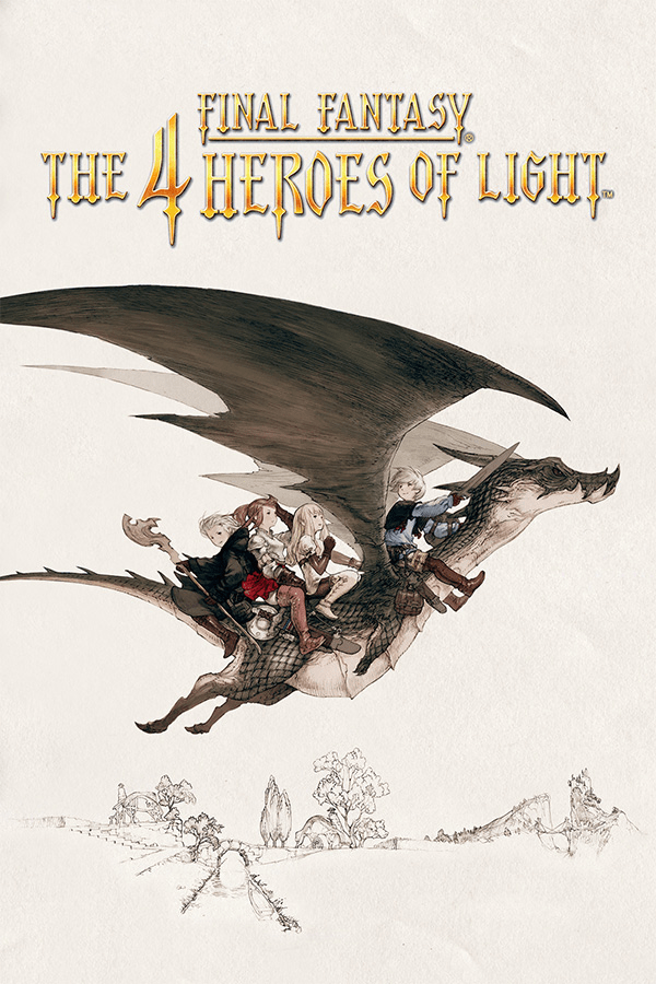Final Fantasy: The 4 Heroes of Light (video game, JRPG, high fantasy ...
