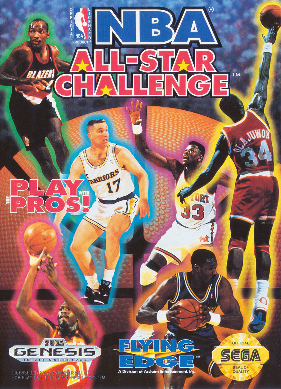 NBA All-Star Challenge (video game, Mega Drive/Genesis, 1993) reviews ...