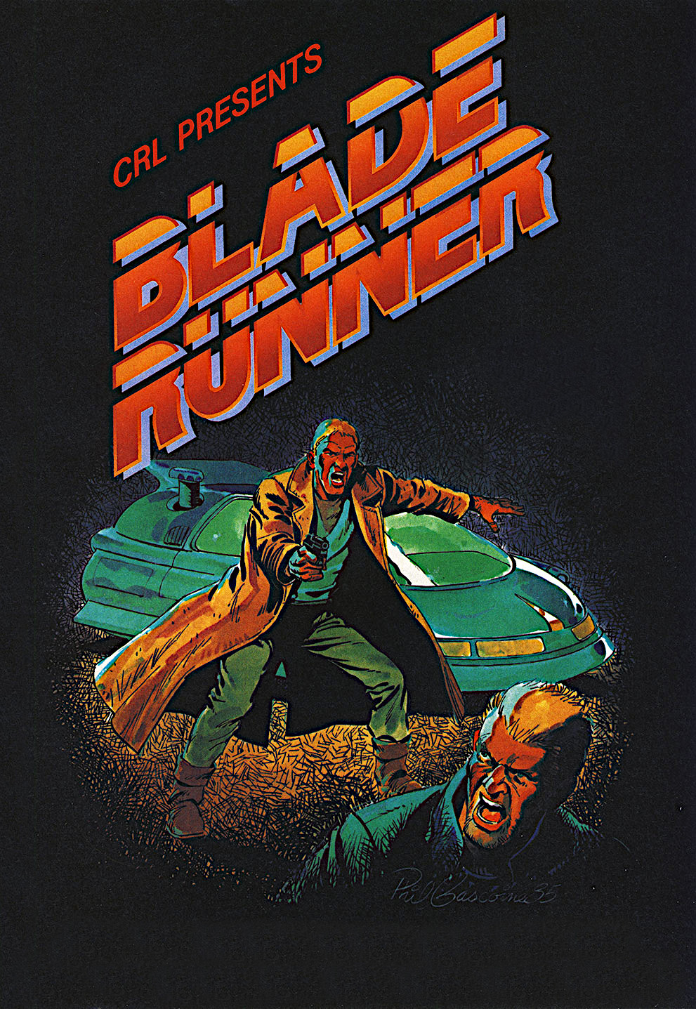 Blade Runner (video game, cyberpunk, shoot 'em up, licensed game ...