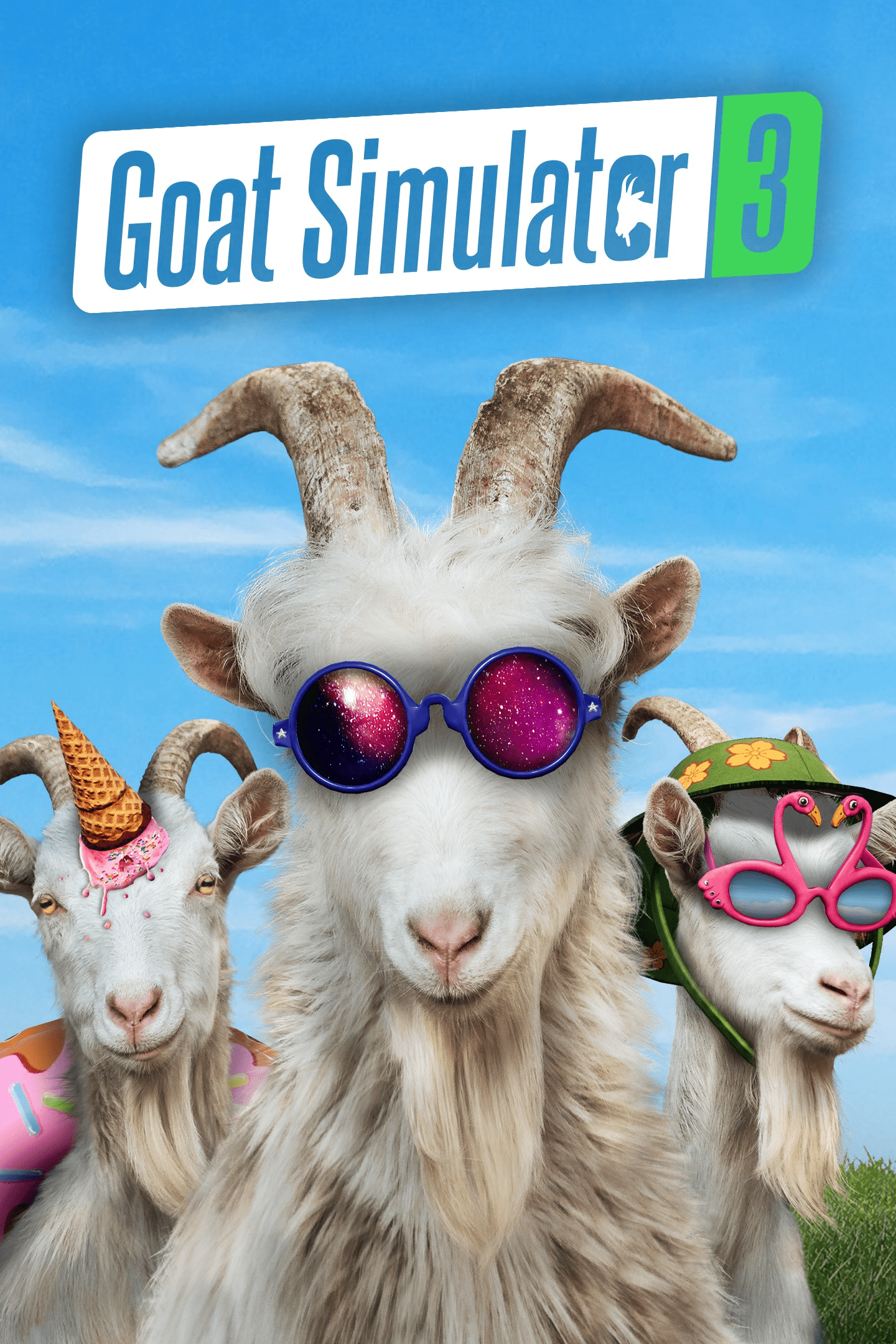 Goat Simulator 3 (video game, open world, absurdist comedy, fumblecore ...