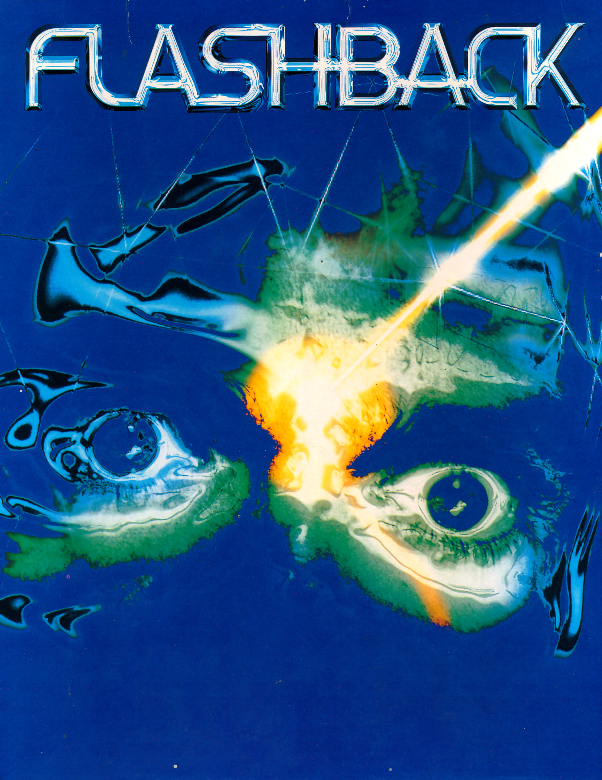 Flashback (video game, cinematic platformer, cyberpunk, flip screen ...