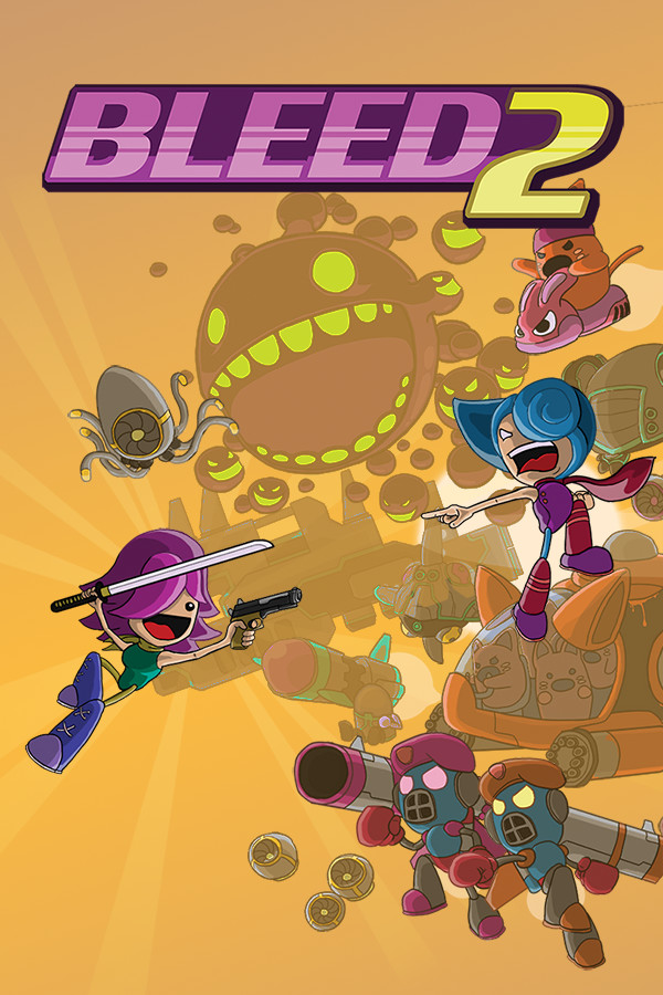 Bleed 2 (video game, run and gun, 2D platformer, science fiction ...