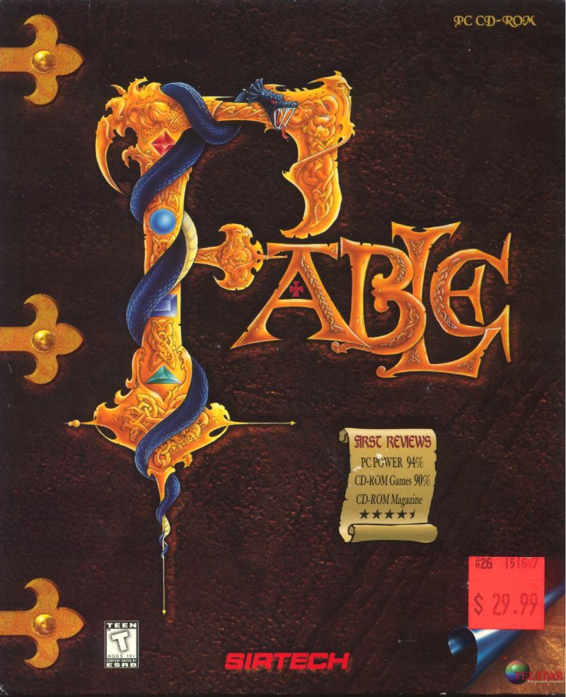 Fable (video game, Windows / DOS, 1996) reviews & ratings - Glitchwave ...