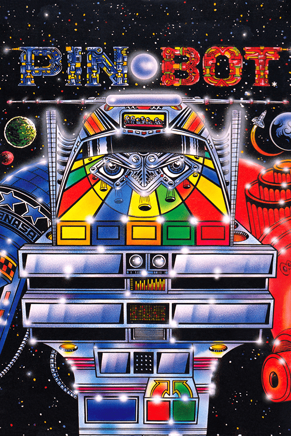 Pin Bot (video game, pinball, science fiction, space, robot, real-time ...