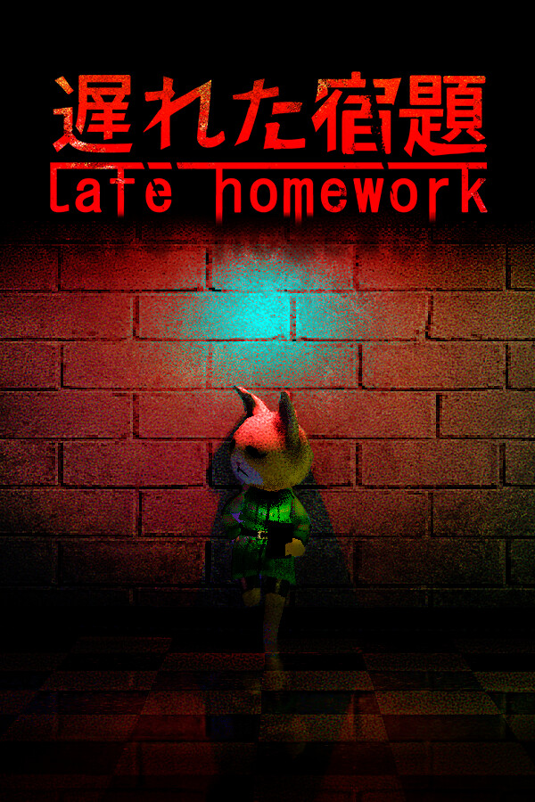 Late Homework (video game, stealth horror, over-the-shoulder, low poly ...