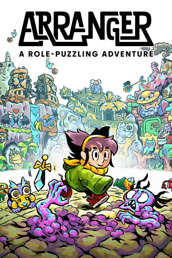 Arranger: A Role-Puzzling Adventure (video game, sliding puzzle, top ...