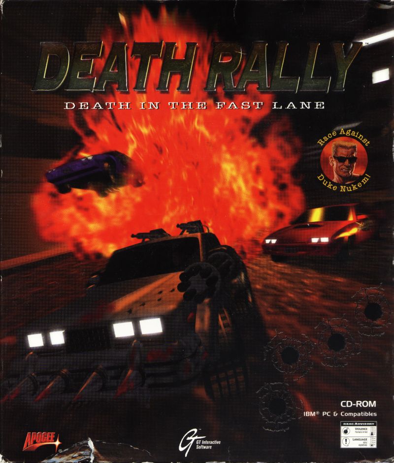 Death Rally (video game, car combat, arcade racing, top-down) reviews ...