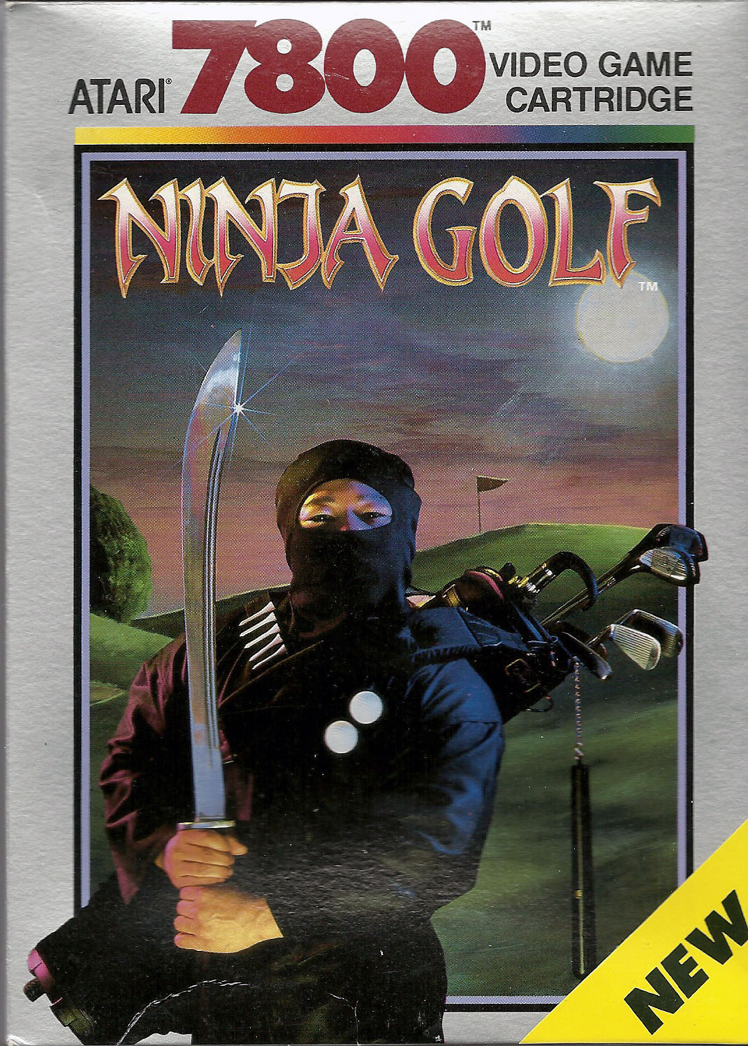 Ninja Golf (video game, ninja, golf, beat 'em up, side scroller, pixel ...