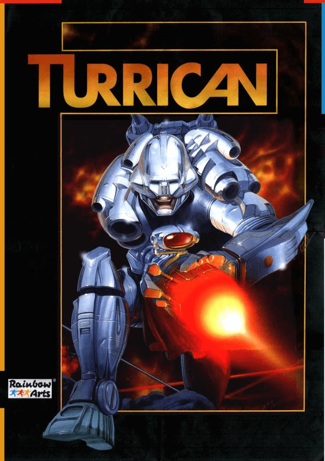 Turrican (video game, 2D platformer, science fiction, run and gun ...