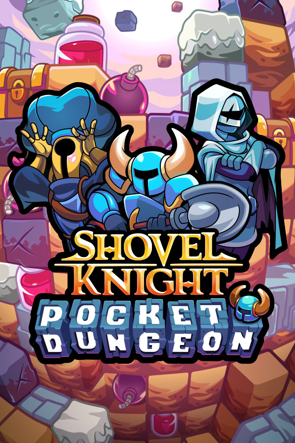 Shovel Knight Pocket Dungeon (video game, falling block puzzle, high ...