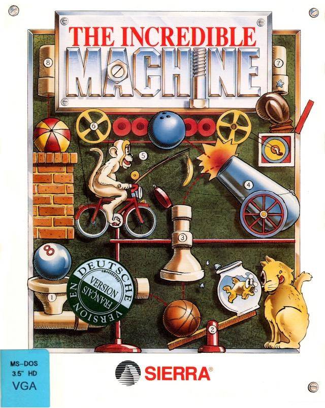 The Incredible Machine (video game, Rube Goldberg puzzle, logic puzzle ...