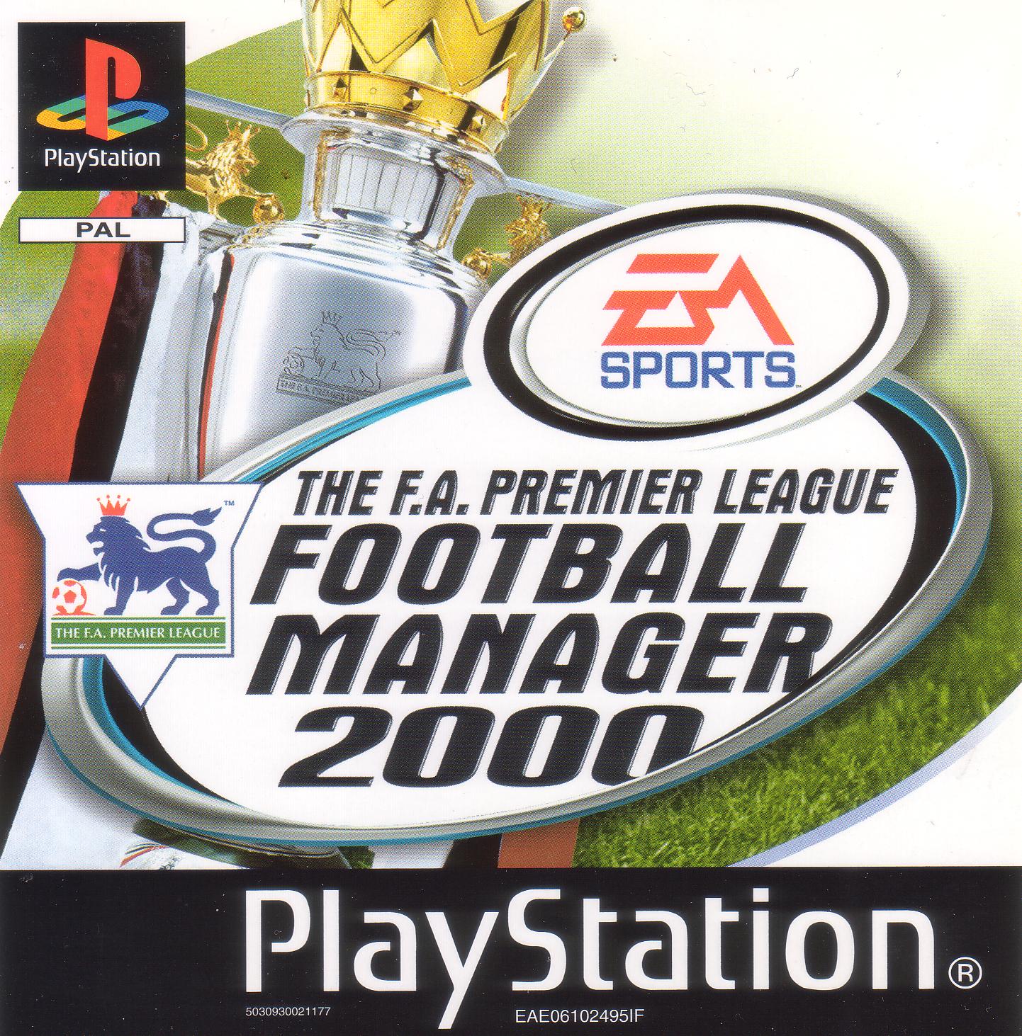 The F.A. Premier League Football Manager 2000 (video game, PS1, 1999 ...