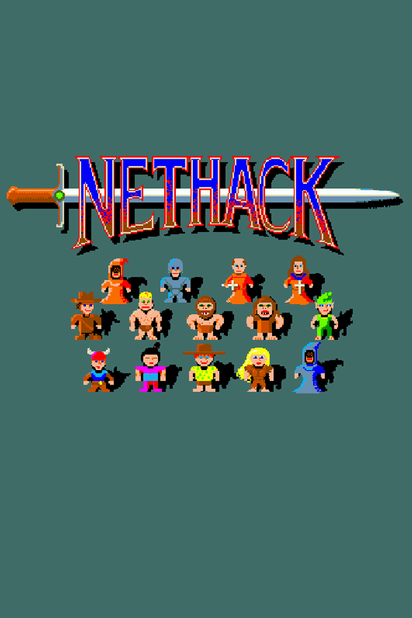 Nethack (video game, traditional roguelike, high fantasy, dungeon ...