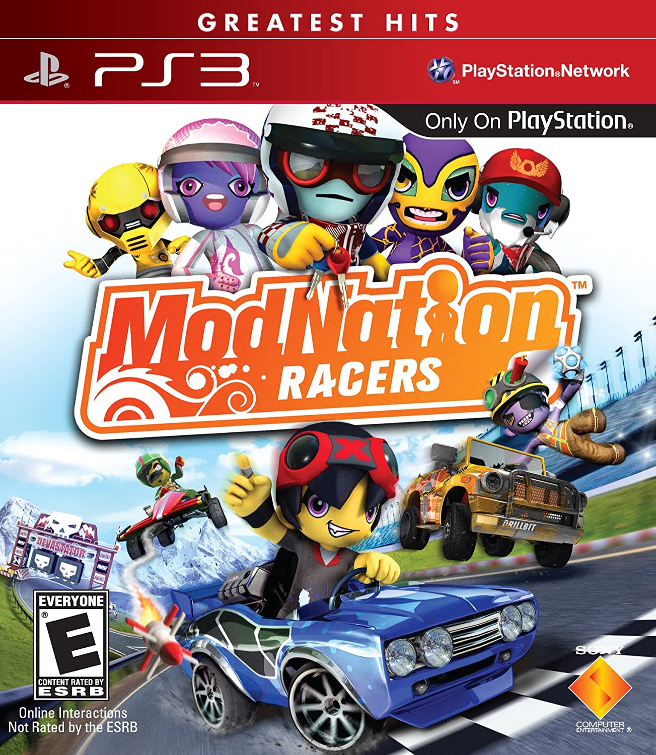 ModNation Racers (video game, kart racer, user generated content, third ...