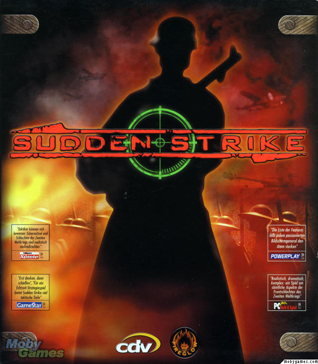 Sudden Strike (video game, real-time tactics, World War II, isometric ...