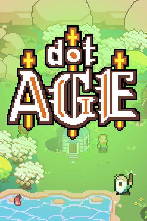 dotAGE (video game, research tree, turn-based, pixel art, city-building ...