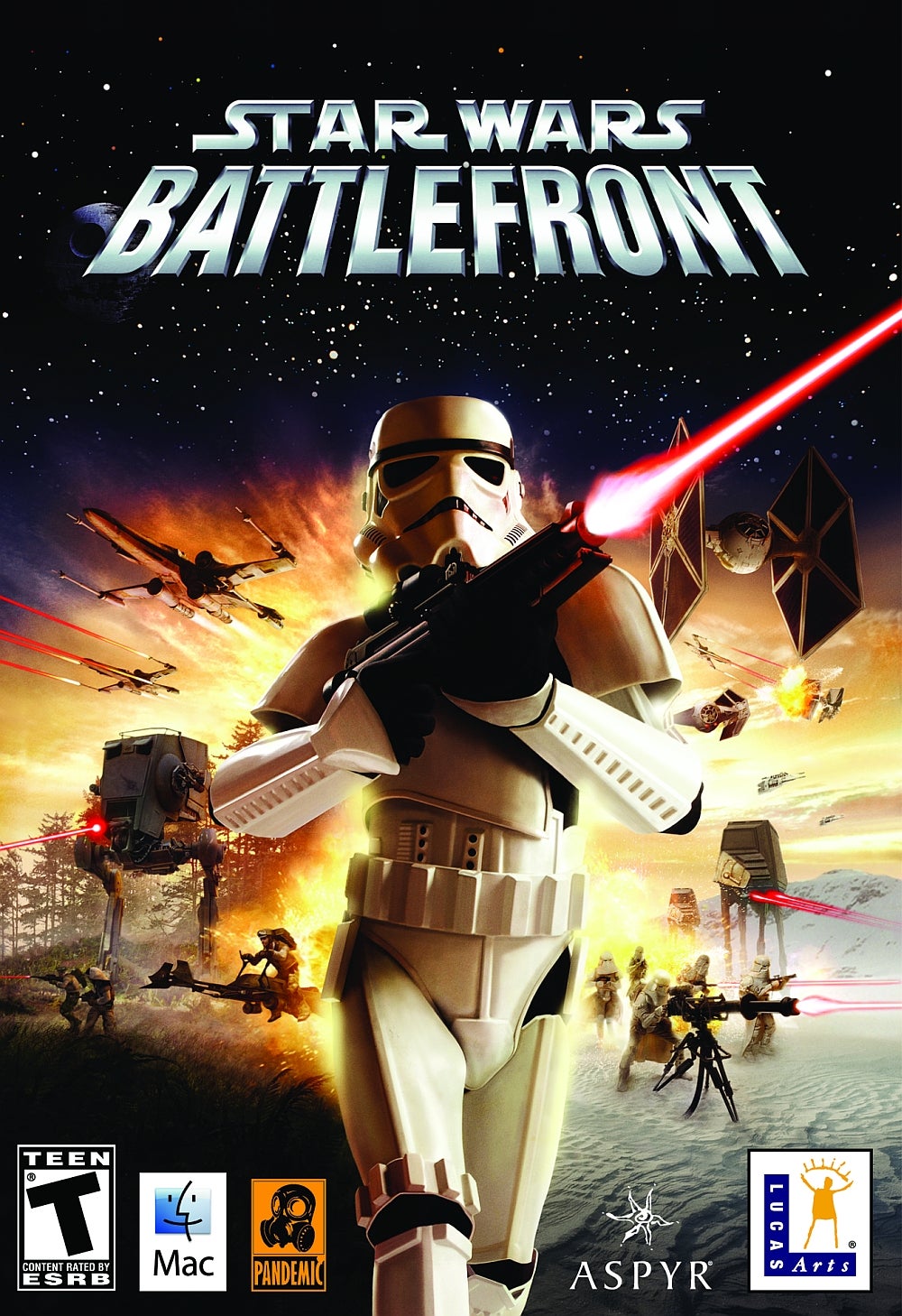 Star Wars: Battlefront (video game, first-person shooter, third-person ...