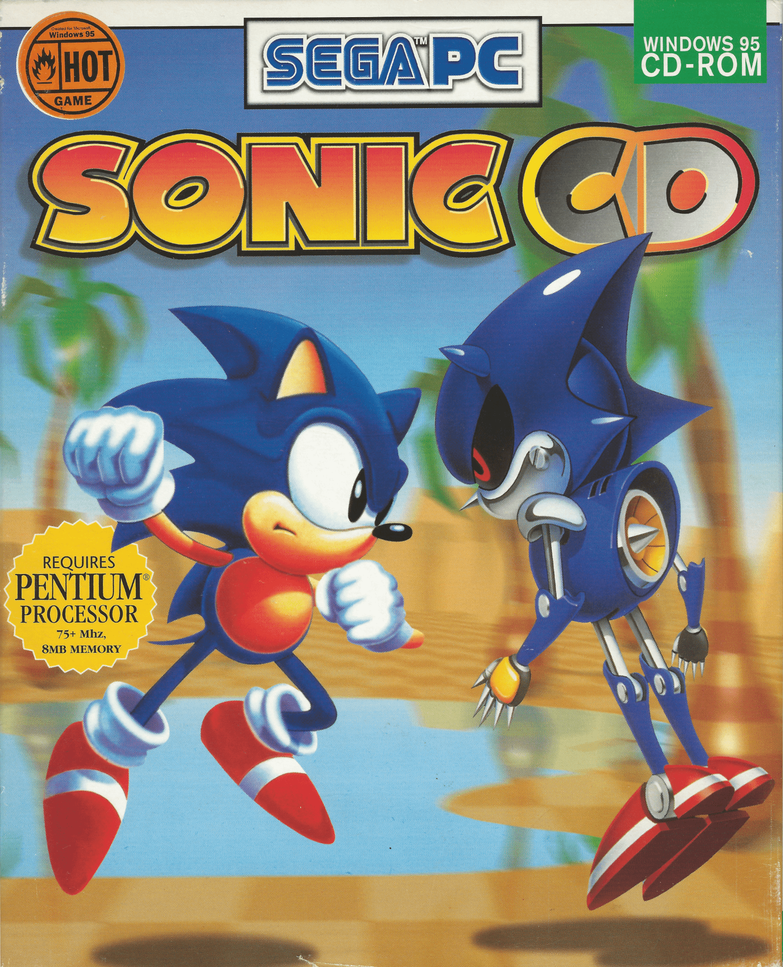 Sonic the Hedgehog CD (video game, Windows, 1996) reviews & ratings ...