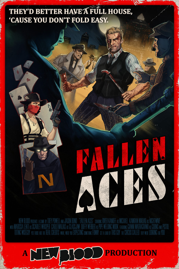 Fallen Aces (video game, immersive sim, noir, beat 'em up, first-person shooter, crime ...