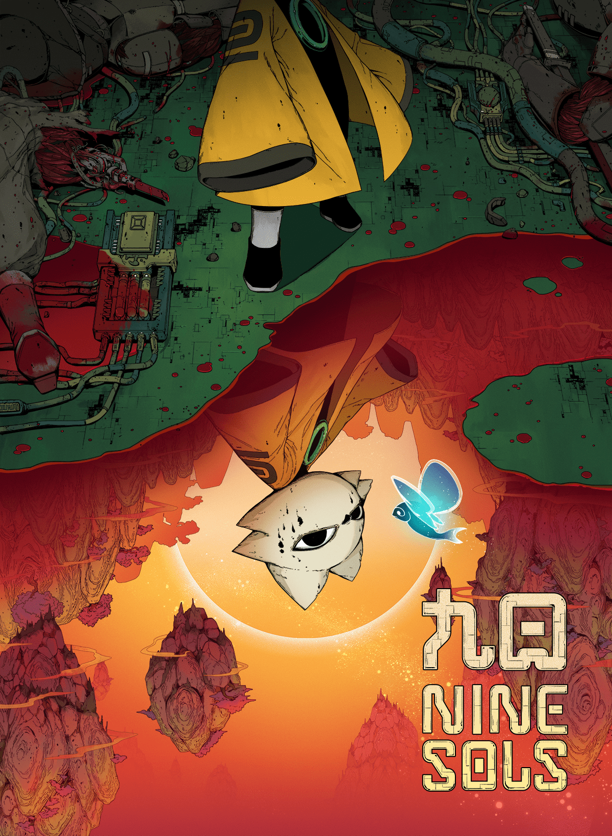 Nine Sols (video game, soulsvania, science fiction, fantasy, boss fight ...
