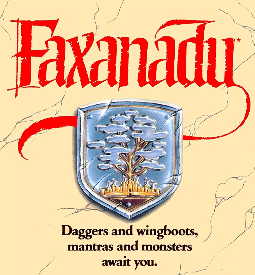 Faxanadu (video game, action RPG, 2D platformer, high fantasy, side ...